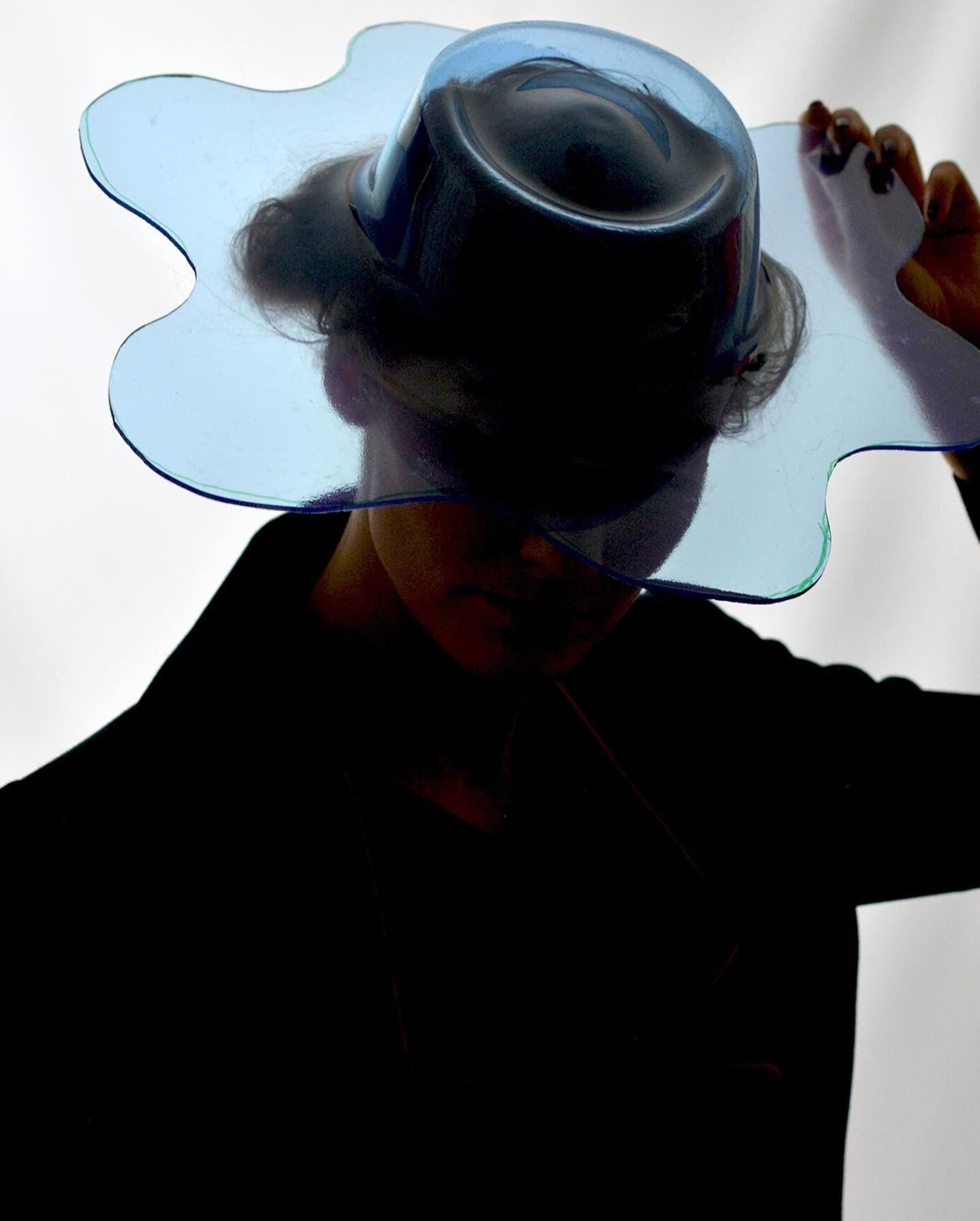 Transparent Hat; Theatrical Prop; Couture Millinery; Innovative ...