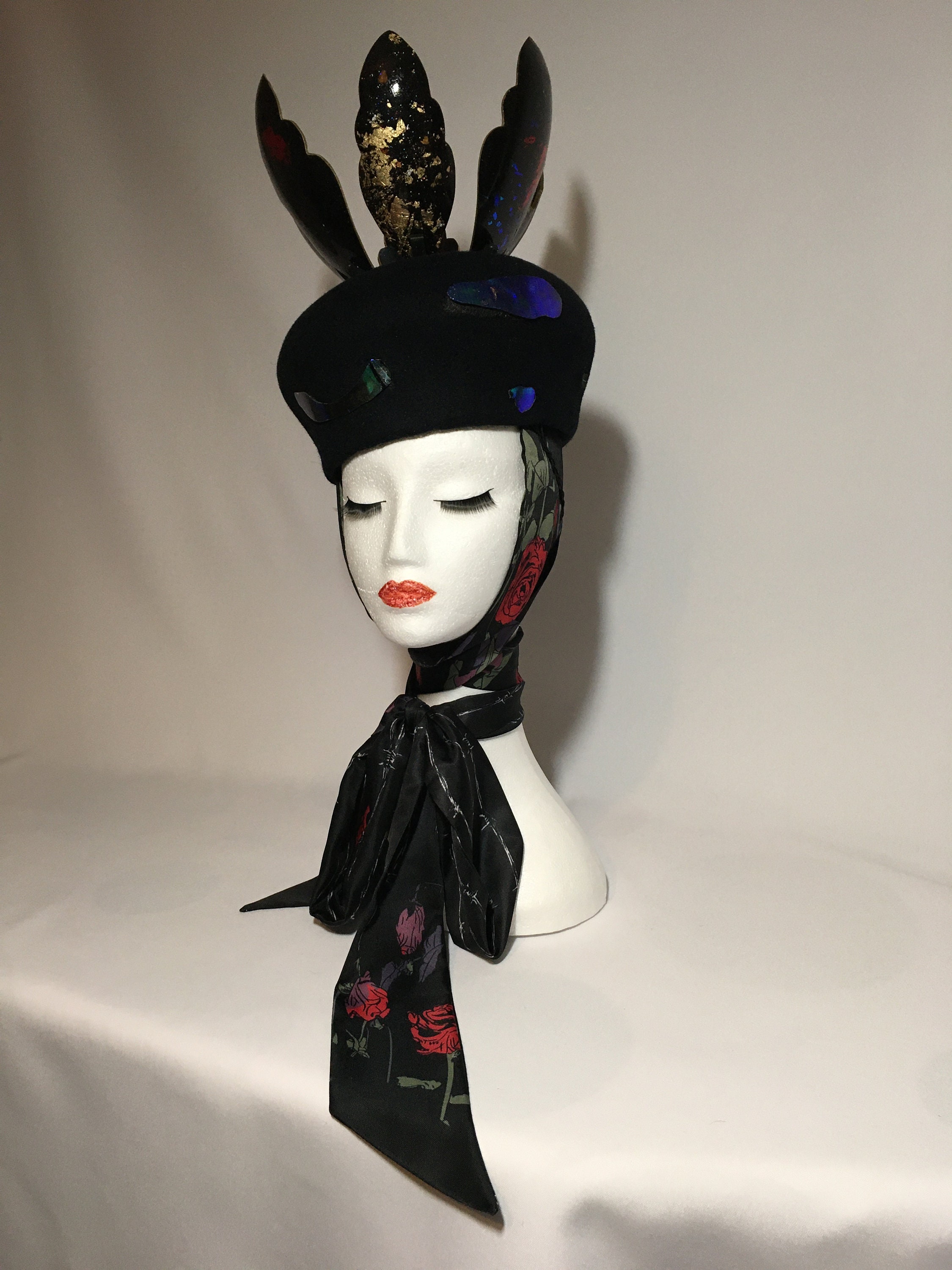 Bloom Kinetic Headpiece Robotic Headdress Blooming Flower Electronic ...