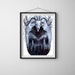 Wendigo-print - Etsy