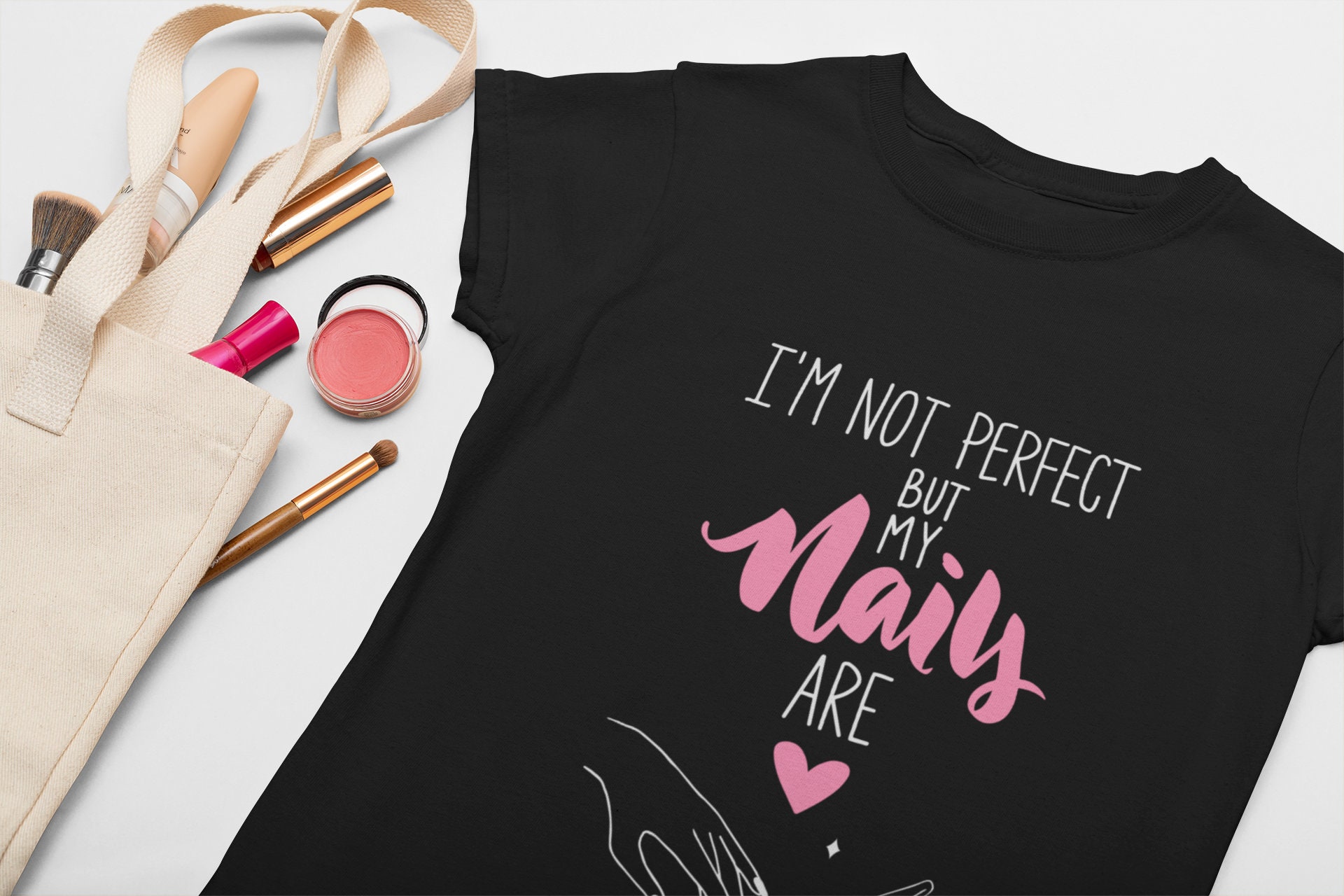 Funny Nail T-shirt, Nail Tech Shirt, Manicurist Shirt, Nail Artist ...