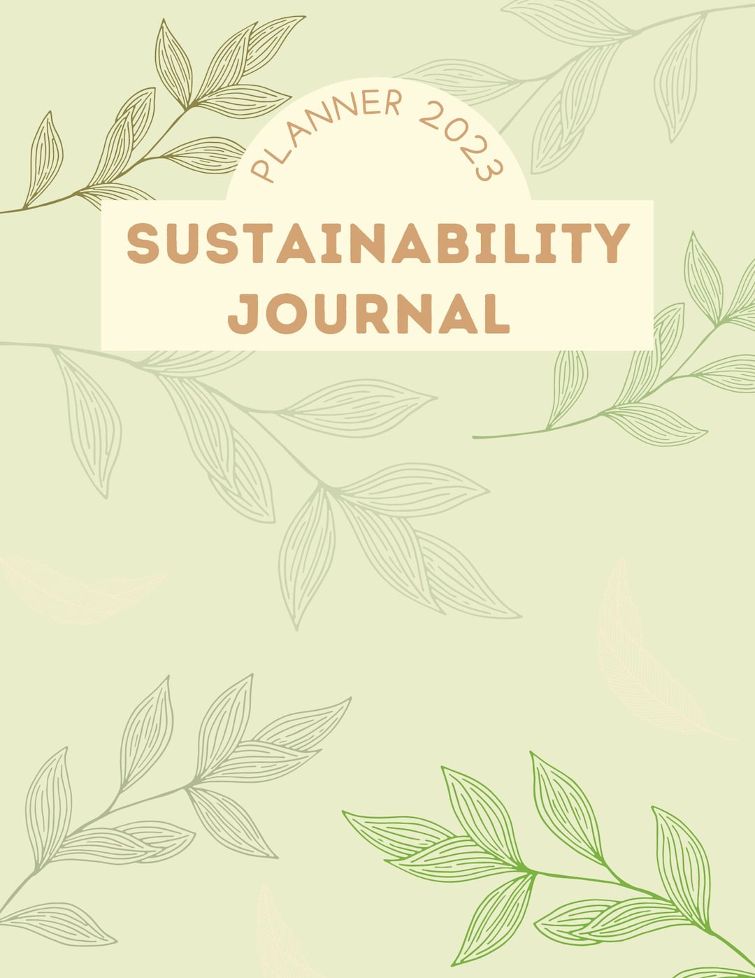 Sustainability Journal, Daily to Do List Printable, Instant Download ...