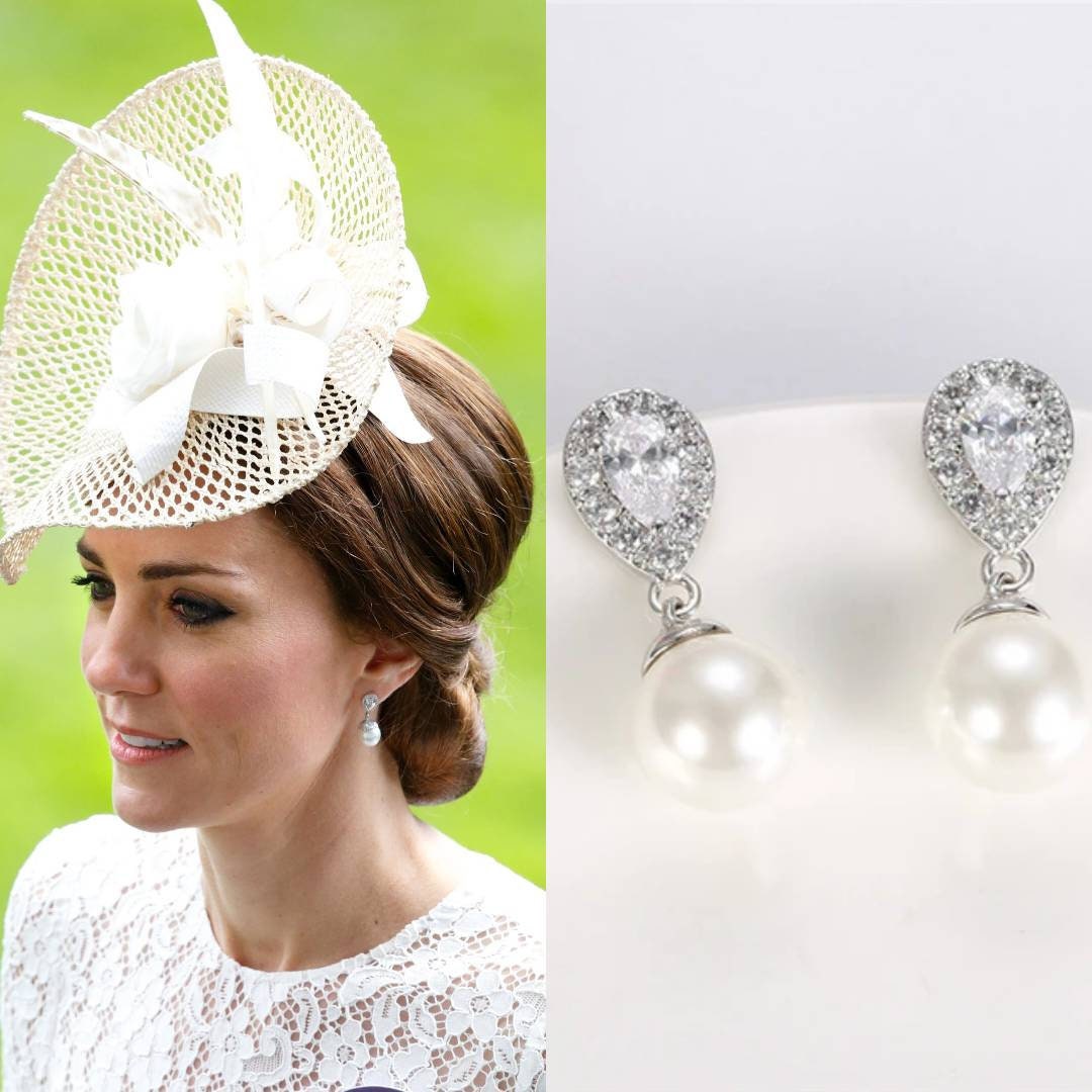 Royal Replica Kate Middleton Princess of Wales 925 Silver CZ - Etsy