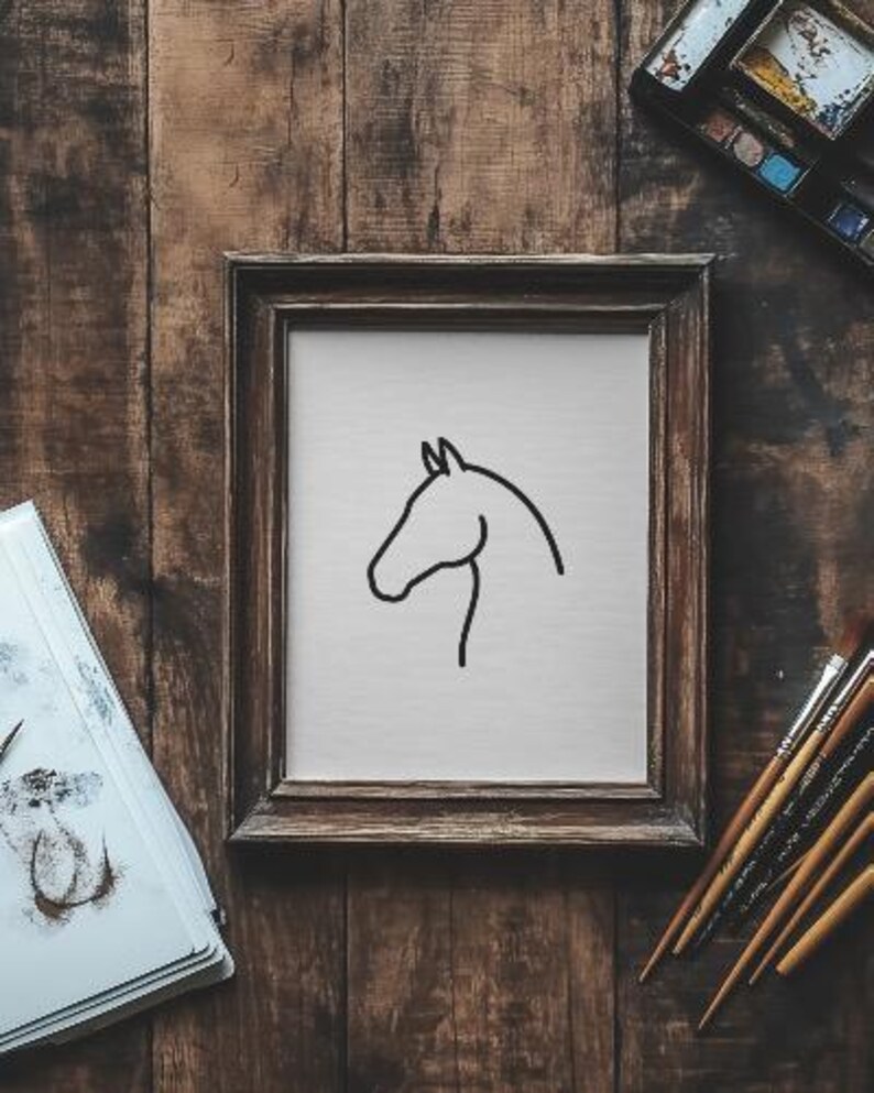 Majestic Horse SVG – 10 File Format Bundle | Horse Silhouette Clip Art ...