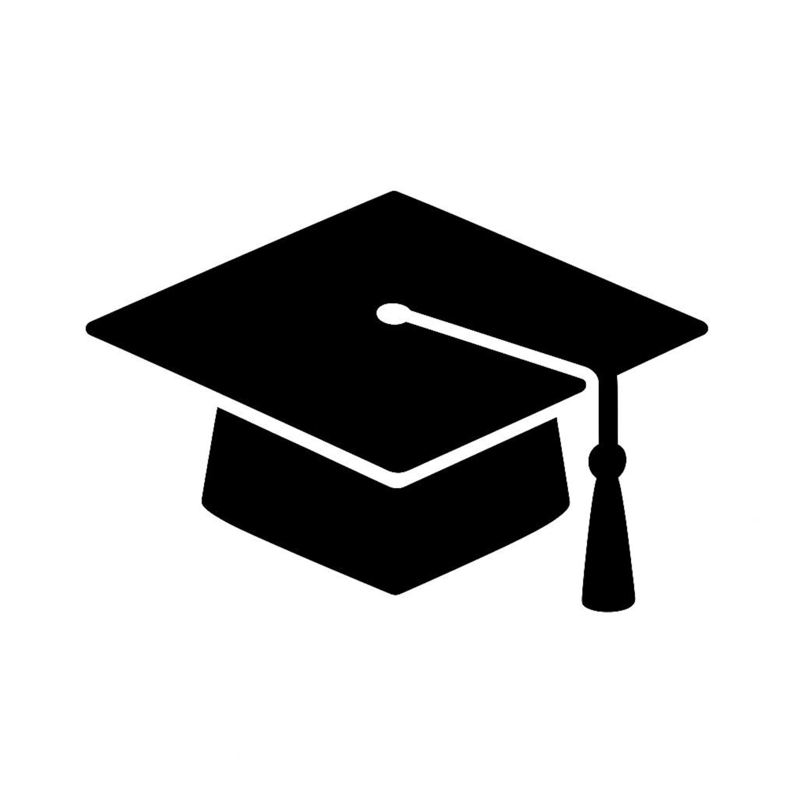 Graduation Cap SVG | 10 File Format Bundle | Classic Grad Hat ...