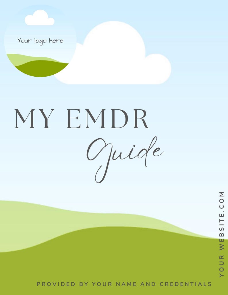Edit Your Own EMDR Client Workbook Guide for Therapists Digital - Etsy