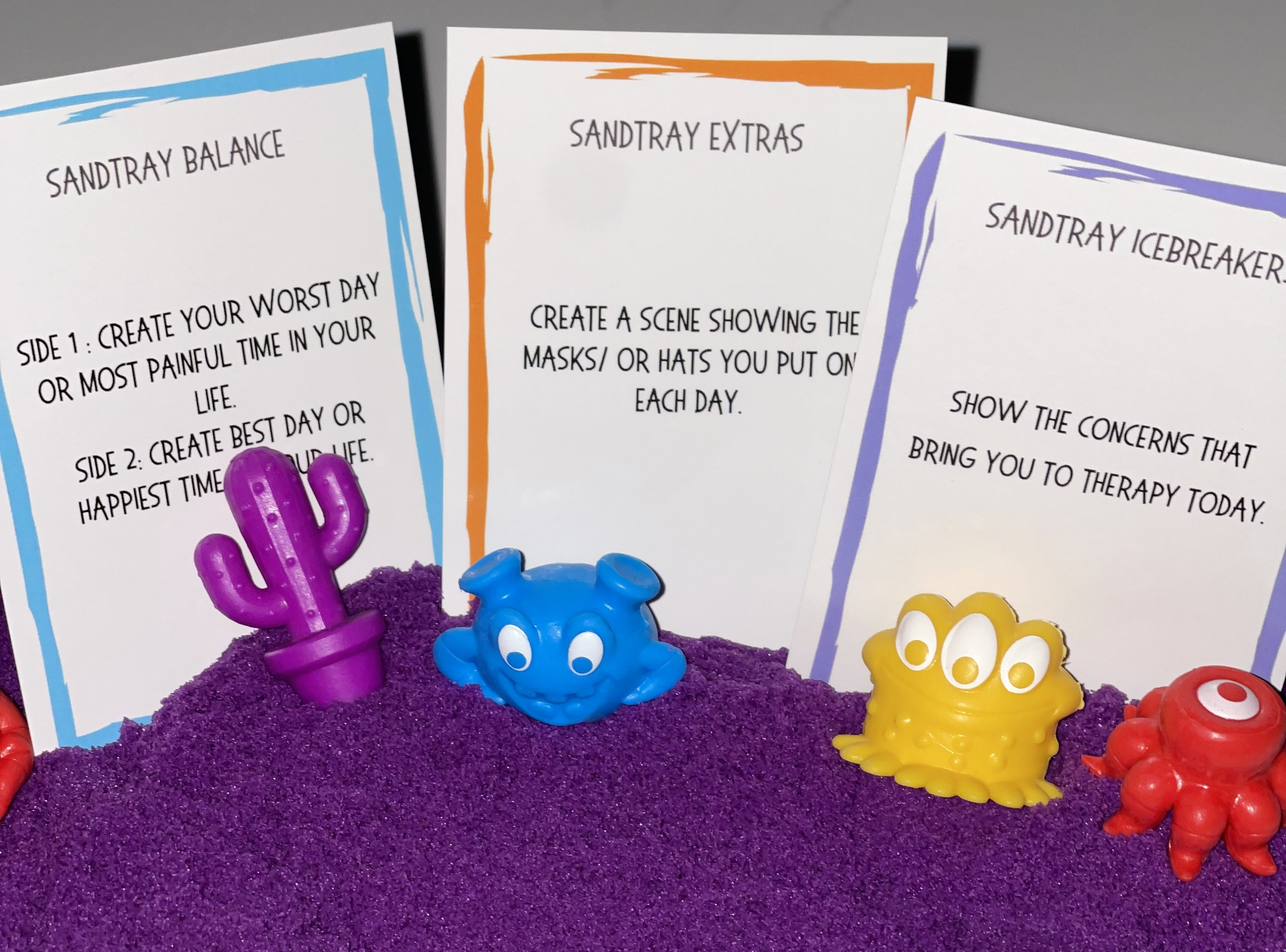 Sandtray Prompts CBT Driven - Etsy