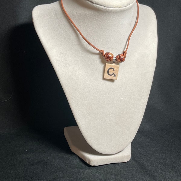 Scrabble Necklace - Etsy