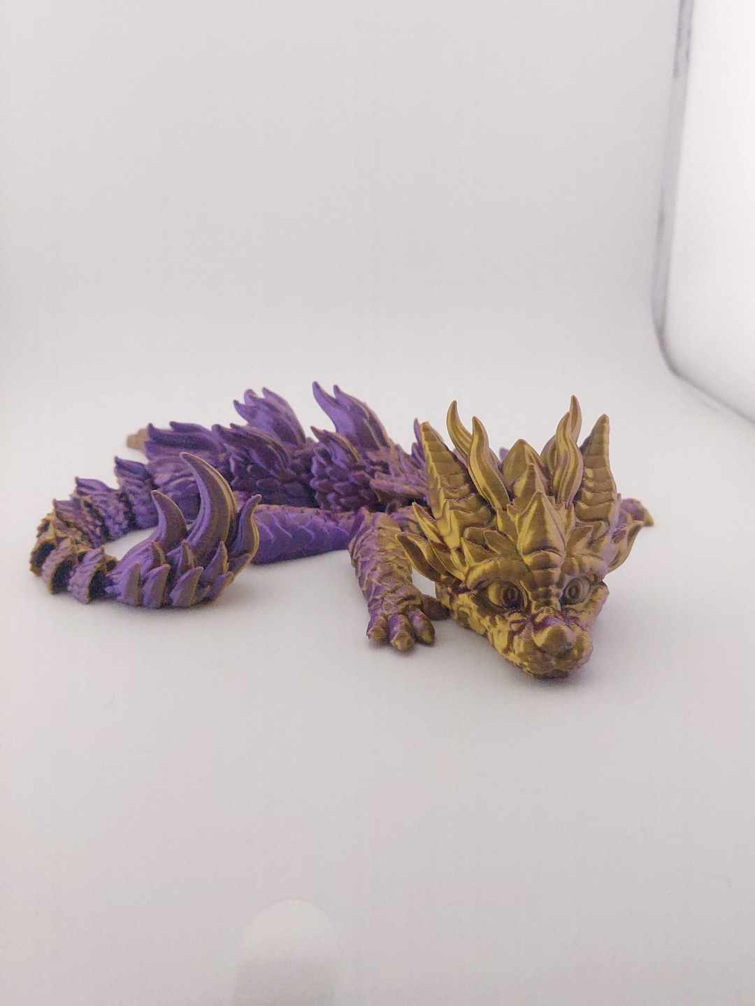 1 Articulated Baby Dragon 3D Printed Fidget Fantasy Creature ...