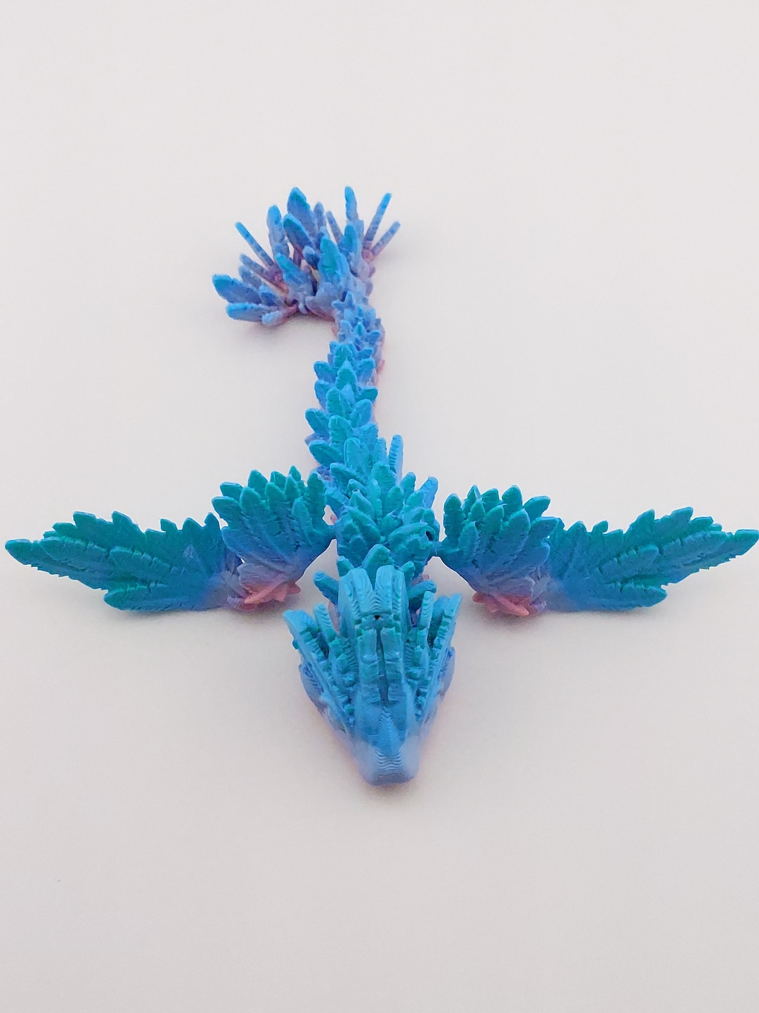 Articulated Feather Sprite Dragon With Wings Flexible - Etsy