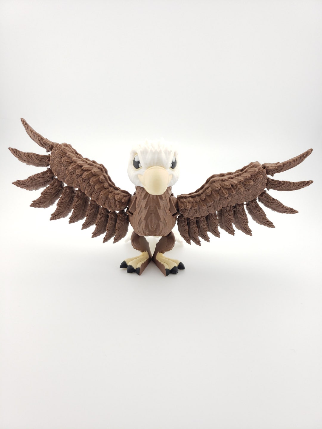 Flexi Eagle 3D Printed Fidget Fantasy Creature Authorized Seller ...