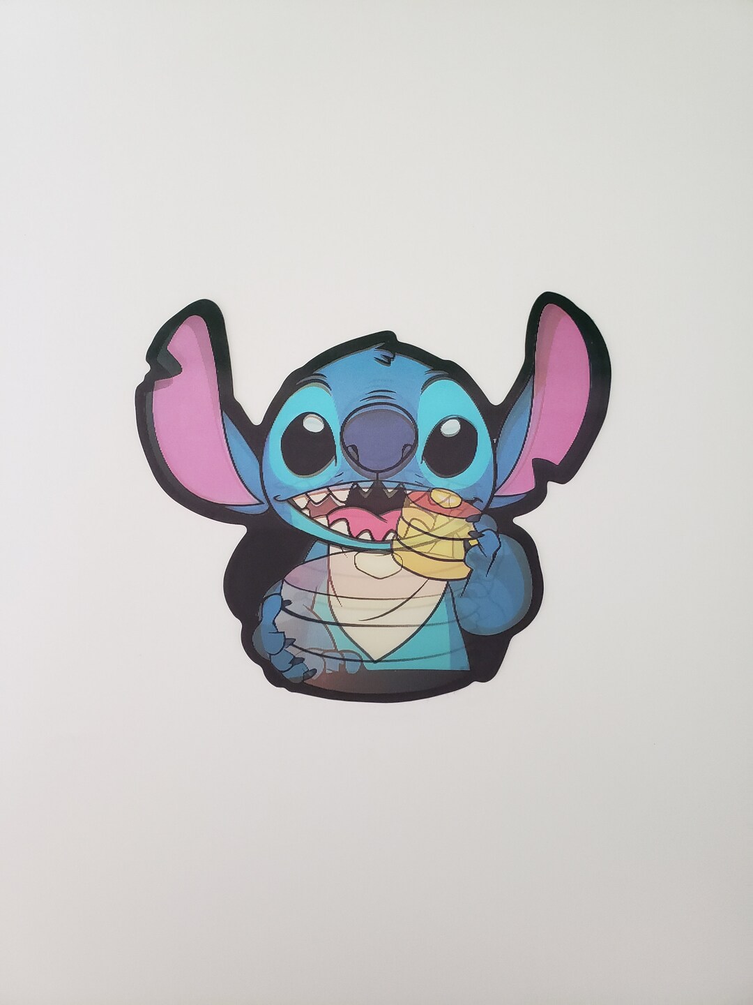 Pancake Eating Alien Peeker Sticker 3D Lenticular Car - Etsy