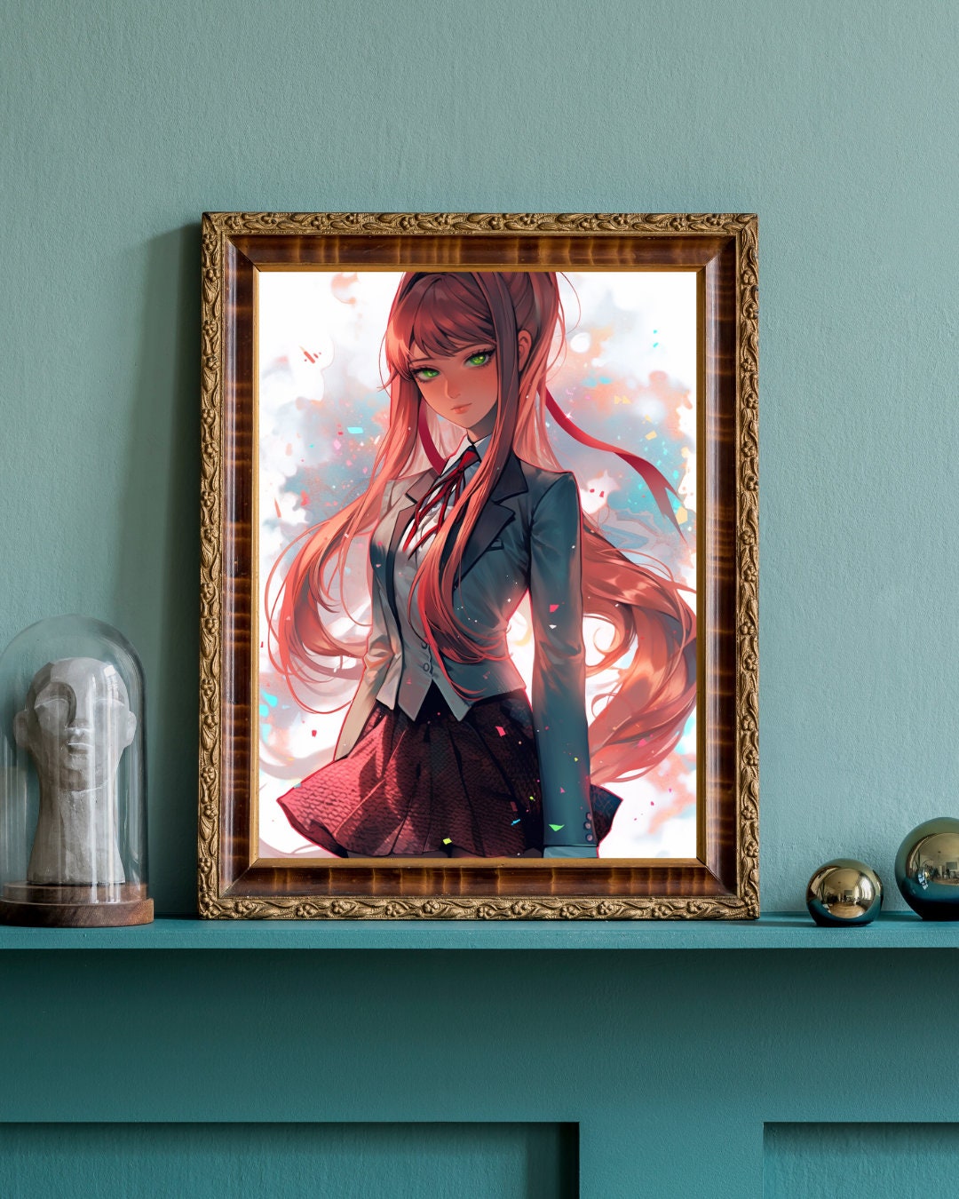 Whispers of Fiction: The Literary Enchantress Kunstdruck, Anime Poster ...