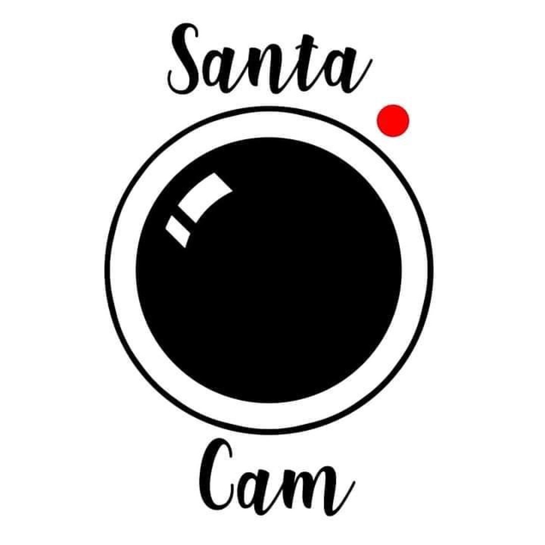 Santa Cam SVG File Instant Download, Santa Christmas Cut File for ...