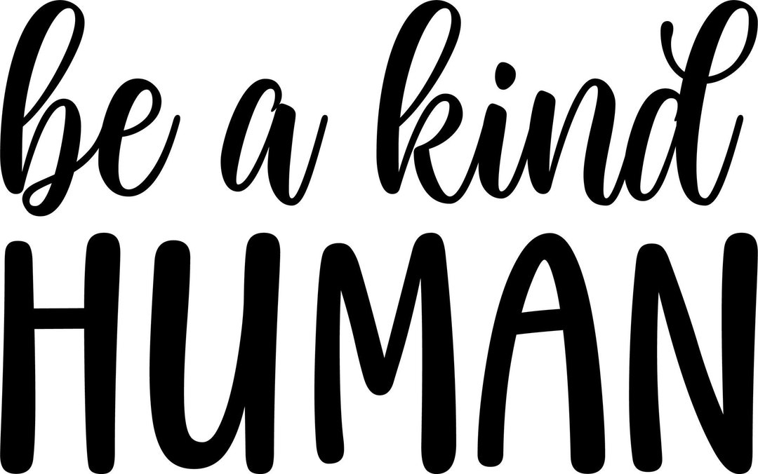 Pink Shirt Day SVG Kindness 2024 SVG Be a Kind Human - Instant Svg ...