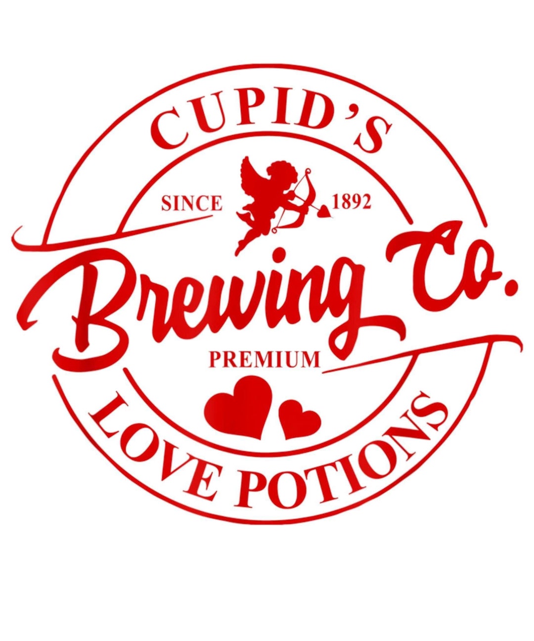 Cupid’s Brewing Co. SVG File Instant Download, Love Potions Cut File ...