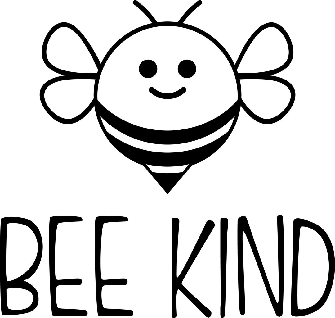 Pink Shirt Day SVG Kindness 2024 SVG Bee Kind With Bumble Bee - Instant ...