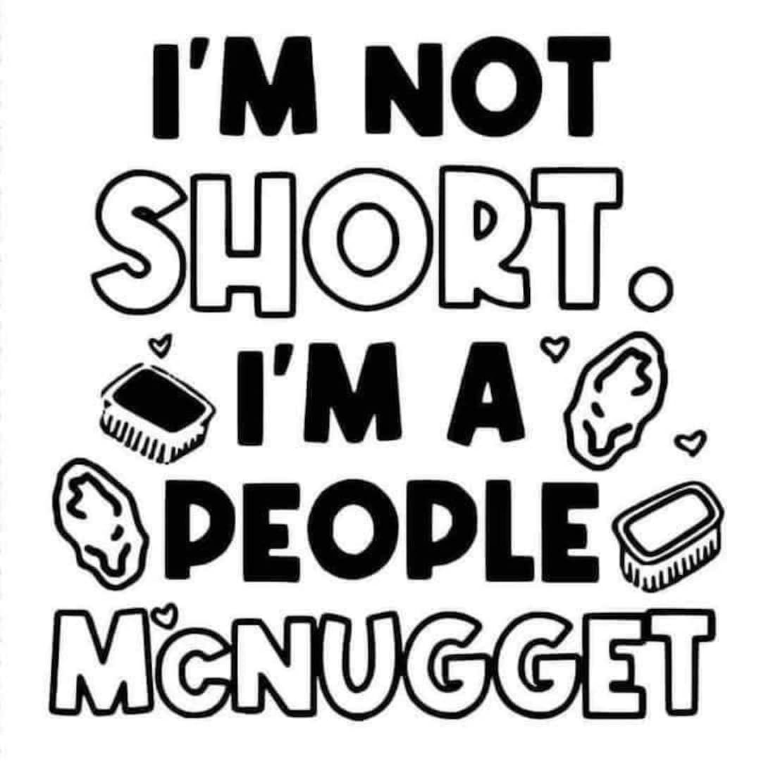 I’m Not SVG Short SVG I’m a People SVG Mcnugget Svg, Instant Svg ...