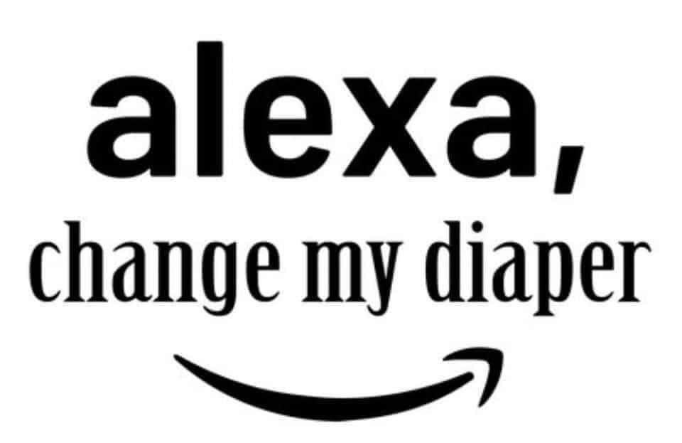 Alexa SVG Change SVG My SVG Diaper Svg Funny Baby Saying Designs ...