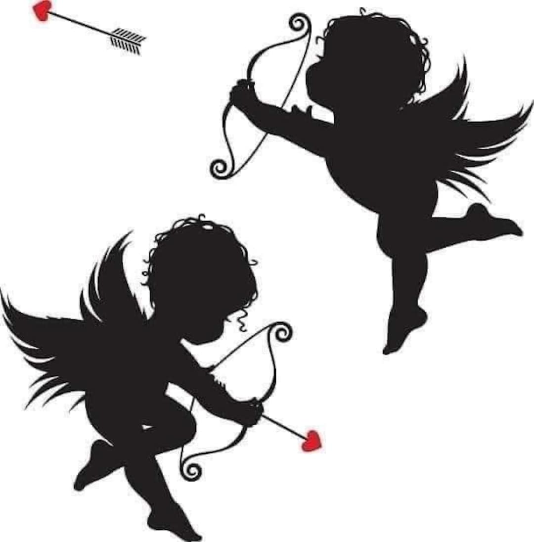 Cupid’s Arrows SVG File Instant Download, Cupid's Arrows Cut File for ...