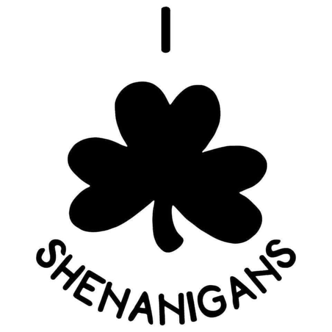 I SVG Love SVG Shenanigans SVG Clover Svg, Instant Svg Download, Cricut ...