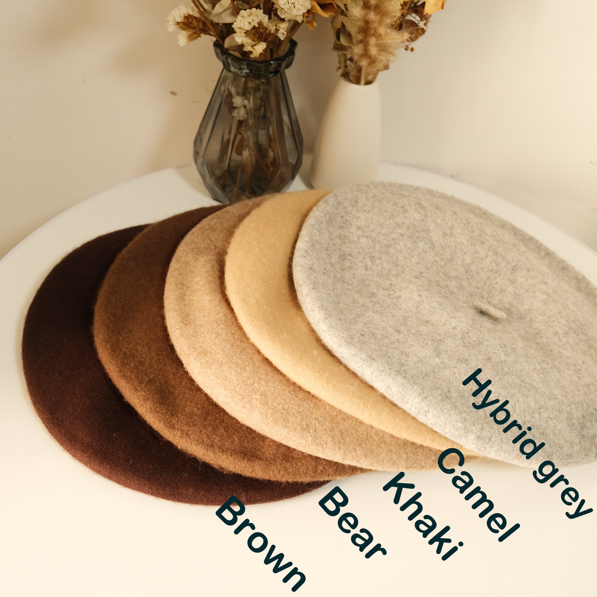 Slouchy Beret Hatoversized Wool Beret for Women/menloose - Etsy UK