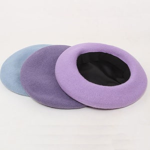 Slouchy Beret Hat,oversized Wool Beret for Women/men,loose Comfortable ...