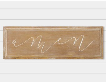 Amen Sign - Etsy