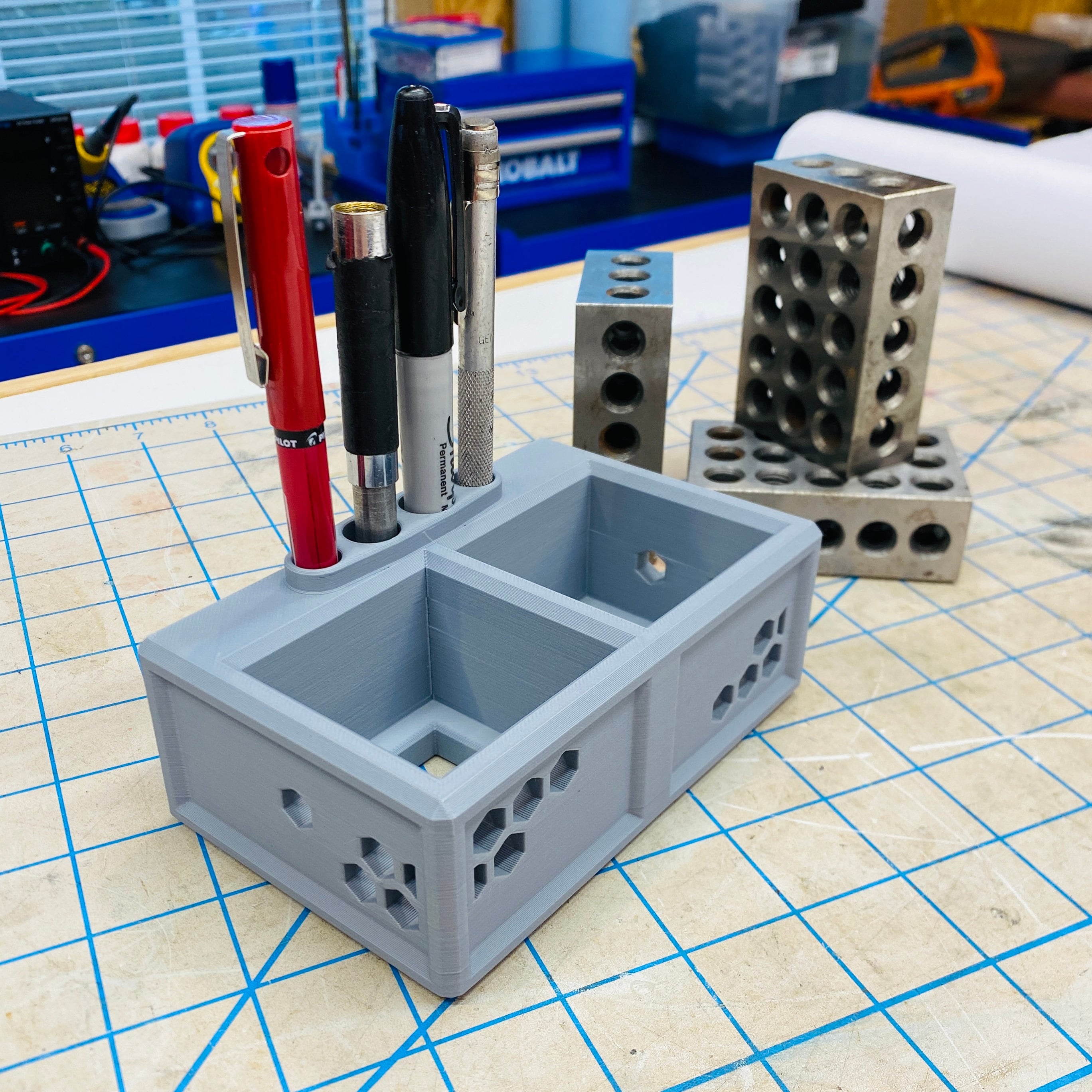 Tool Holder: 123 Blocks - Etsy