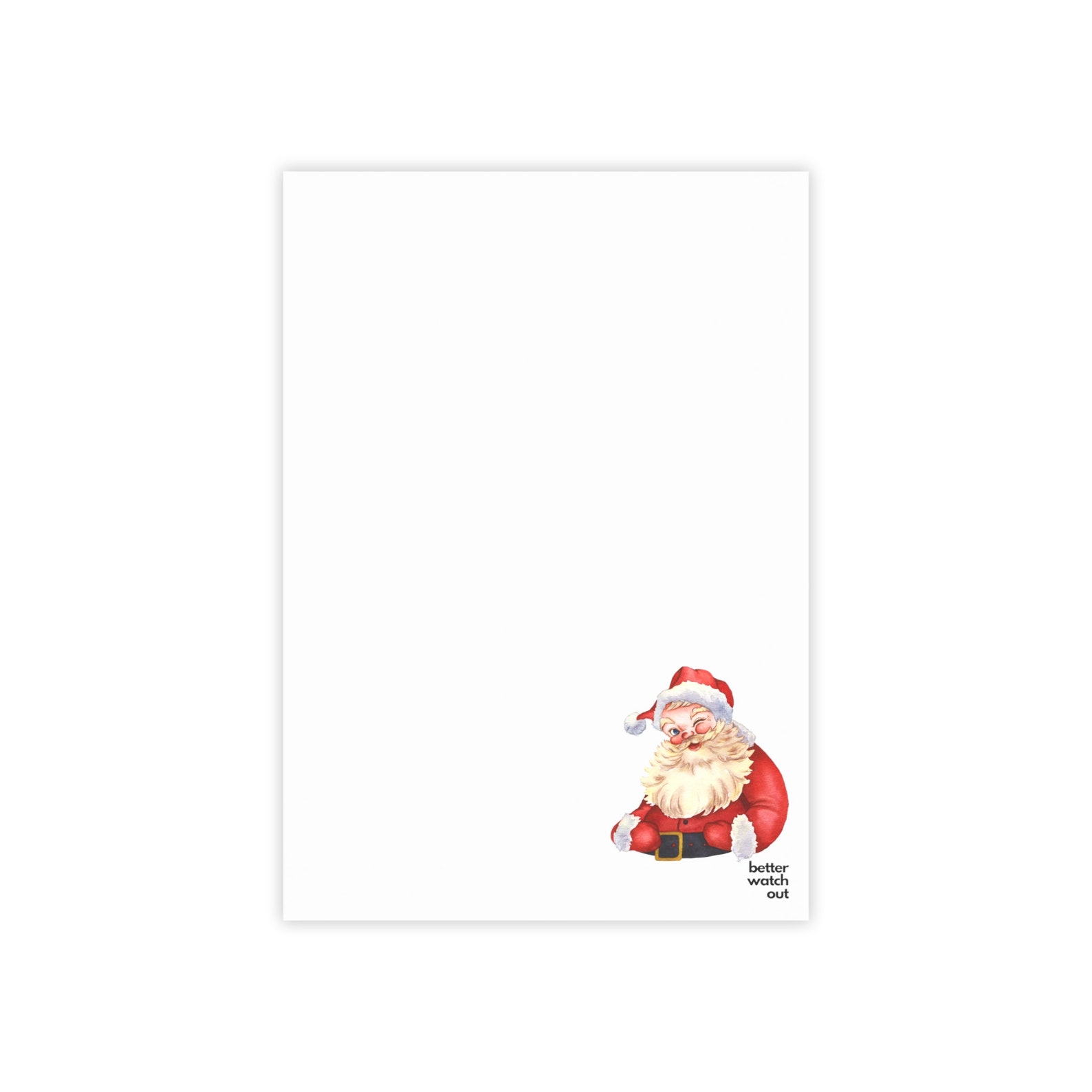 Santa Claus is Coming Post-it® Note Pads - Etsy