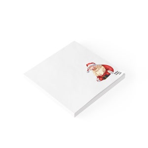 Santa Claus is Coming Post-it® Note Pads - Etsy