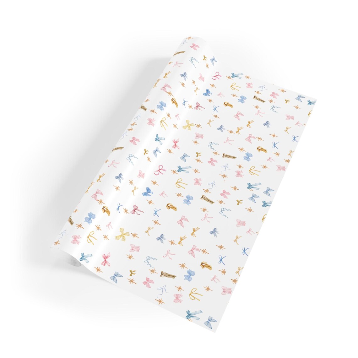 Bow Wrapping Paper - Etsy