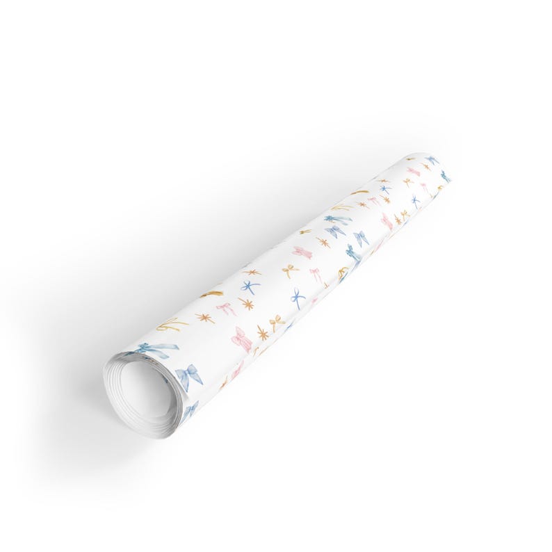 Bow Wrapping Paper - Etsy