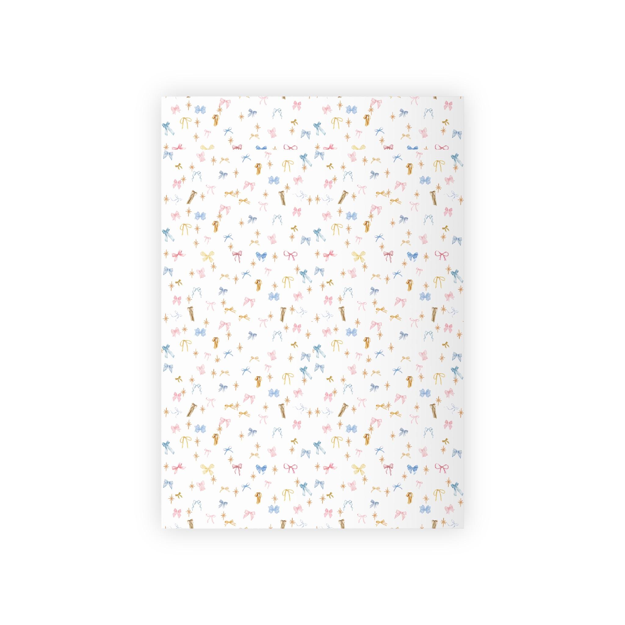 Bow Wrapping Paper - Etsy