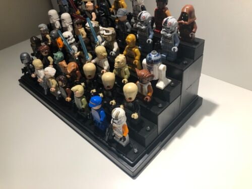 3D Printed Lego Minifig Display Plate Works With Container - Etsy