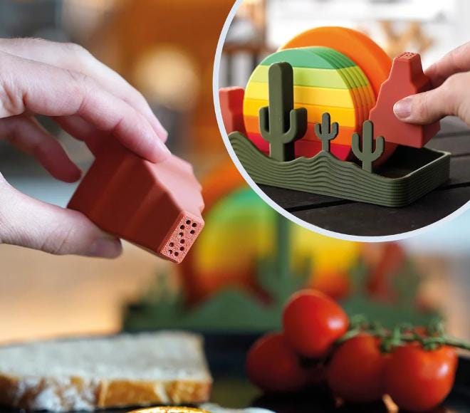 Sundowner 6 Coaster Set| Salt & Pepper Shakers| Bottle Opener - Etsy
