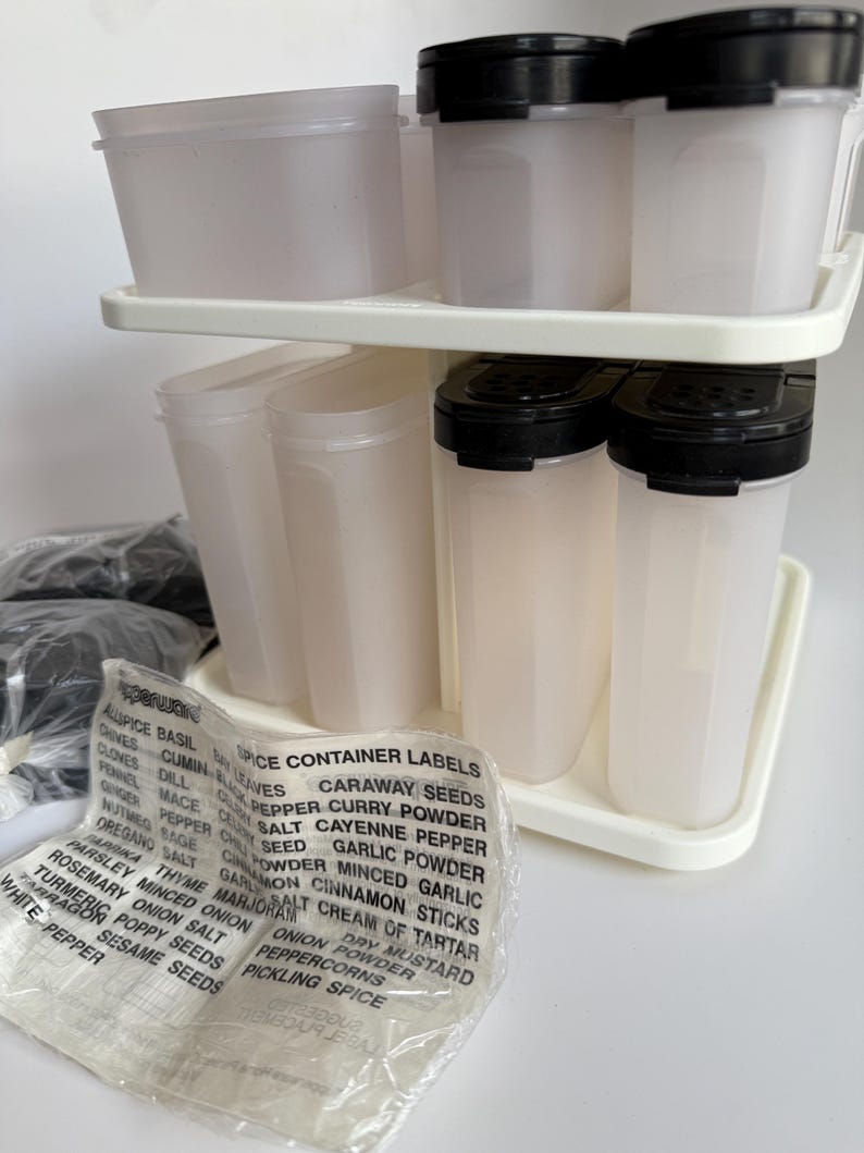 Tupperware Spice Rack - Etsy