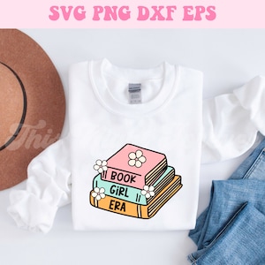Book Girl Era Svg, Book Quote Svg, Book Lover Svg, Books Svg, Book Girl ...