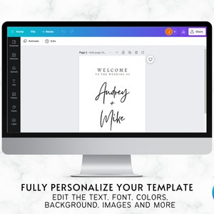 Ultimate Wedding Template Bundle, Editable Wedding Template, Wedding ...
