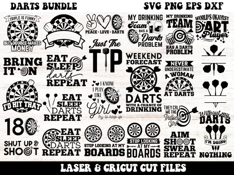 Darts Svg Bundle Dart Shirt Svg Dart Shirt Png Funny Dart - Etsy