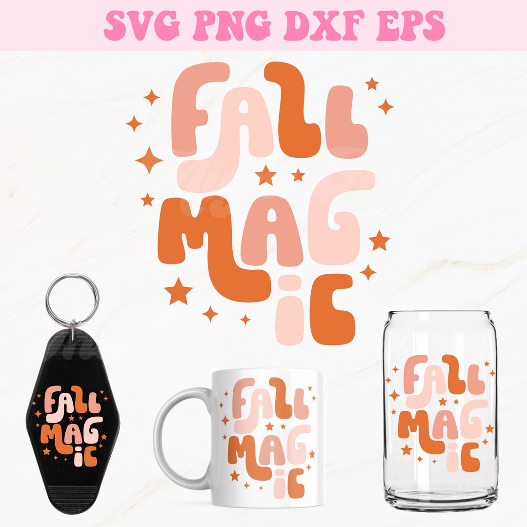 Fall Magic Svg, Fall Svg, Halloween Svg, Fall Png, Retro Fall Svg, Fall ...