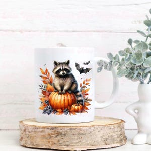 Fall Raccoon Png, Pumpkin Png, Raccoon Png, Fall Png Design, Fall Png ...