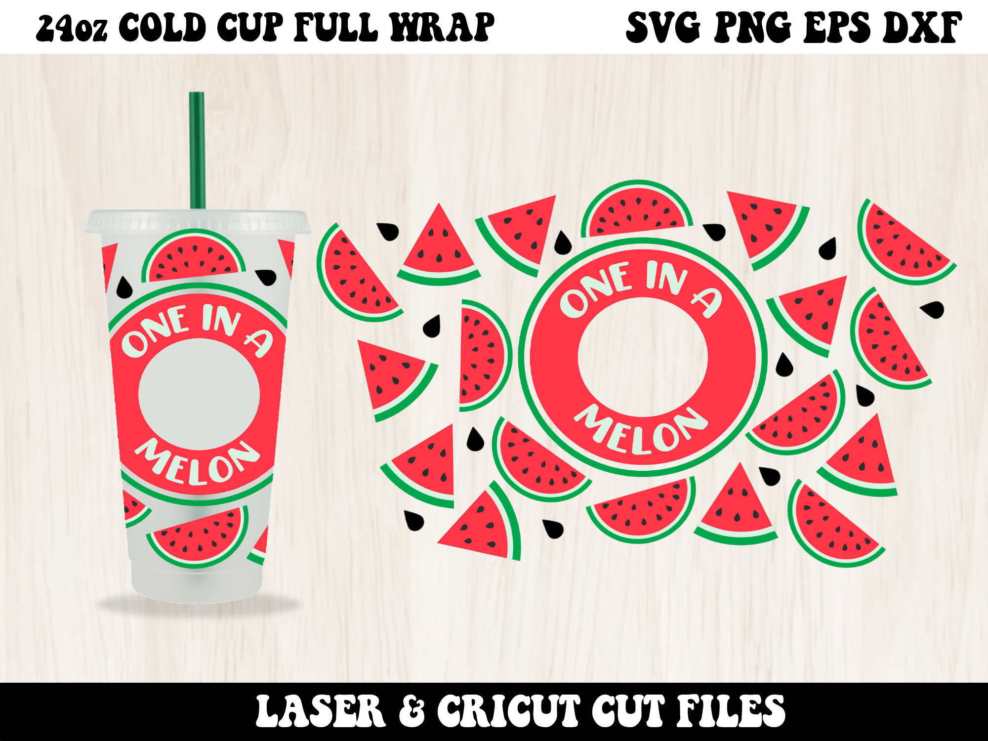 24oz Cold Cup Svg, 24oz Venti Cold Cup Svg, Cold Cup Svg, Full Wrap Svg ...
