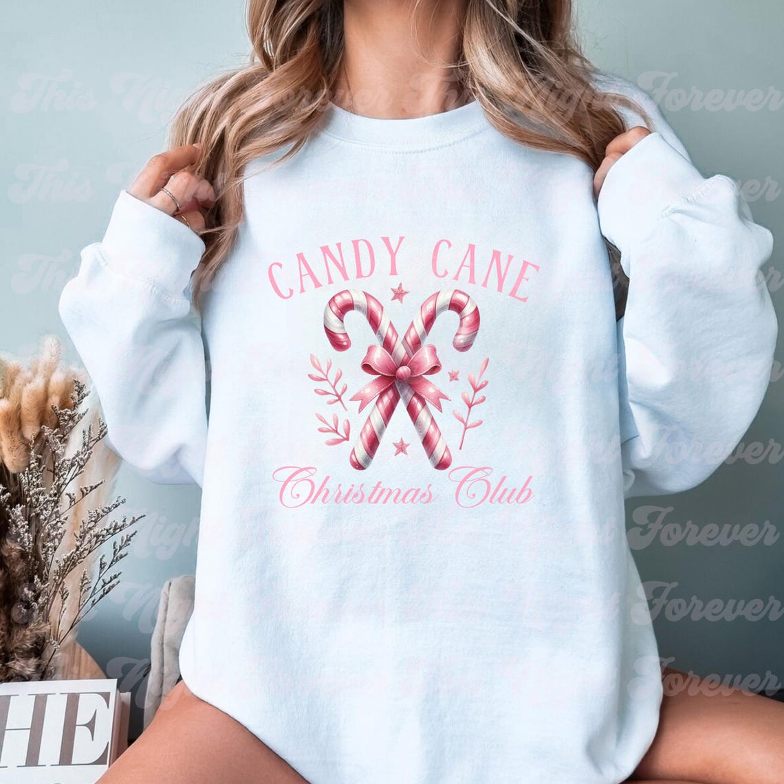 Candy Cane Christmas Club Png, Candy Cane Png, Sublimation Design ...