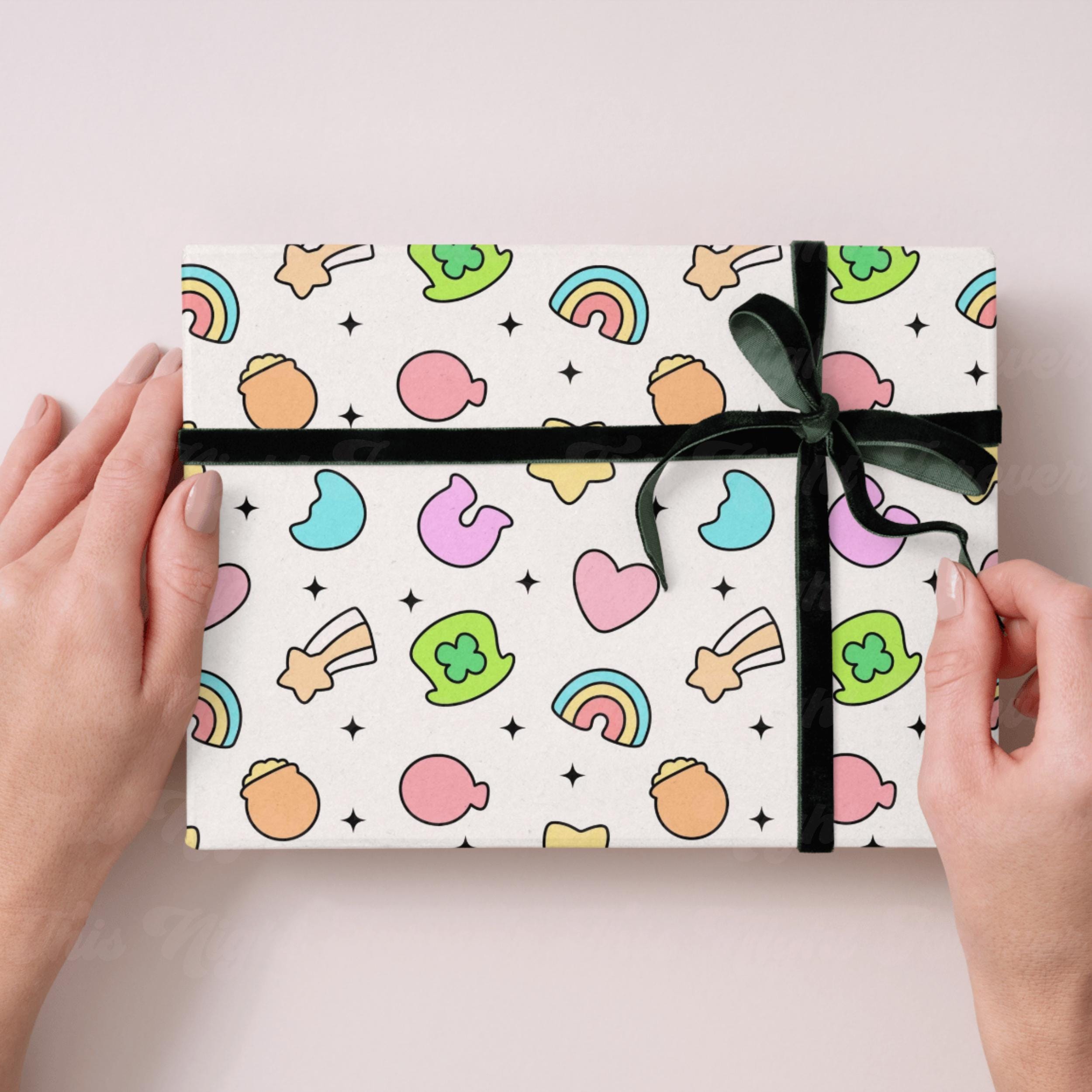 St Patrick Day Lucky Charms Seamless Pattern, St Patricks Day Pattern ...