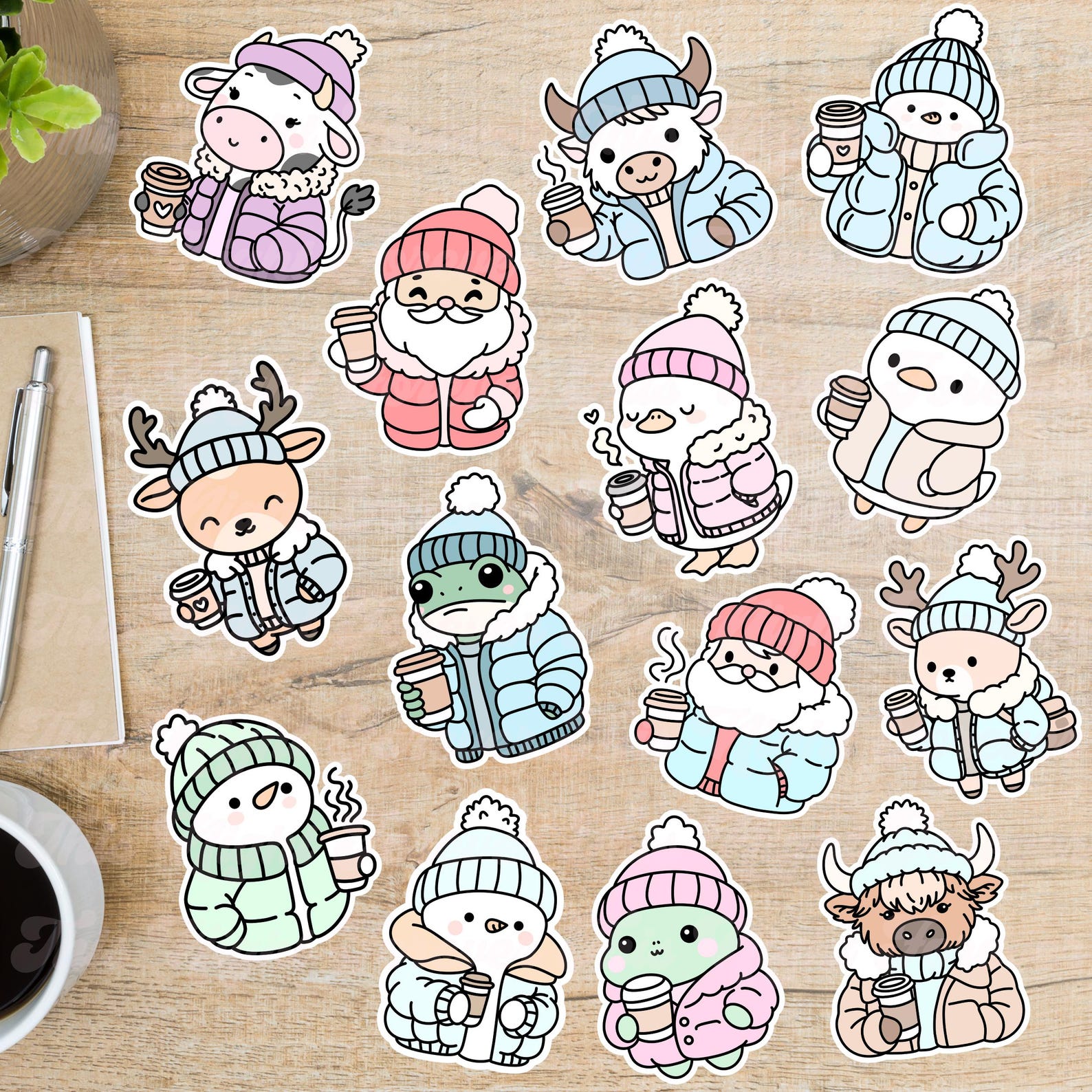 Winter Character Svg, Puffer Jacket Svg, Winter Svg, Christmas Svg ...