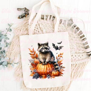 Fall Raccoon Png, Pumpkin Png, Raccoon Png, Fall Png Design, Fall Png ...
