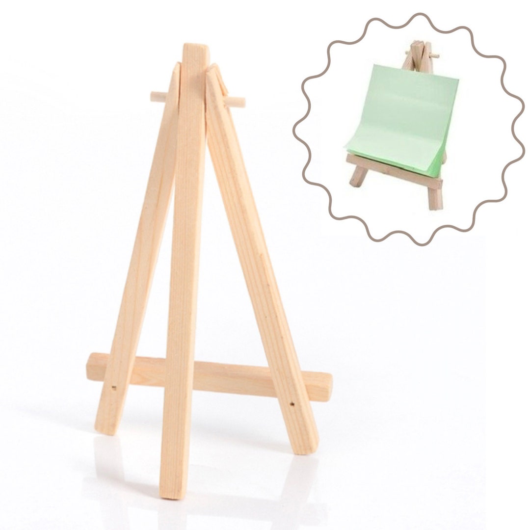 Mini Wooden Easel Stand Wedding Table Place Cards Holder Wooden Card ...