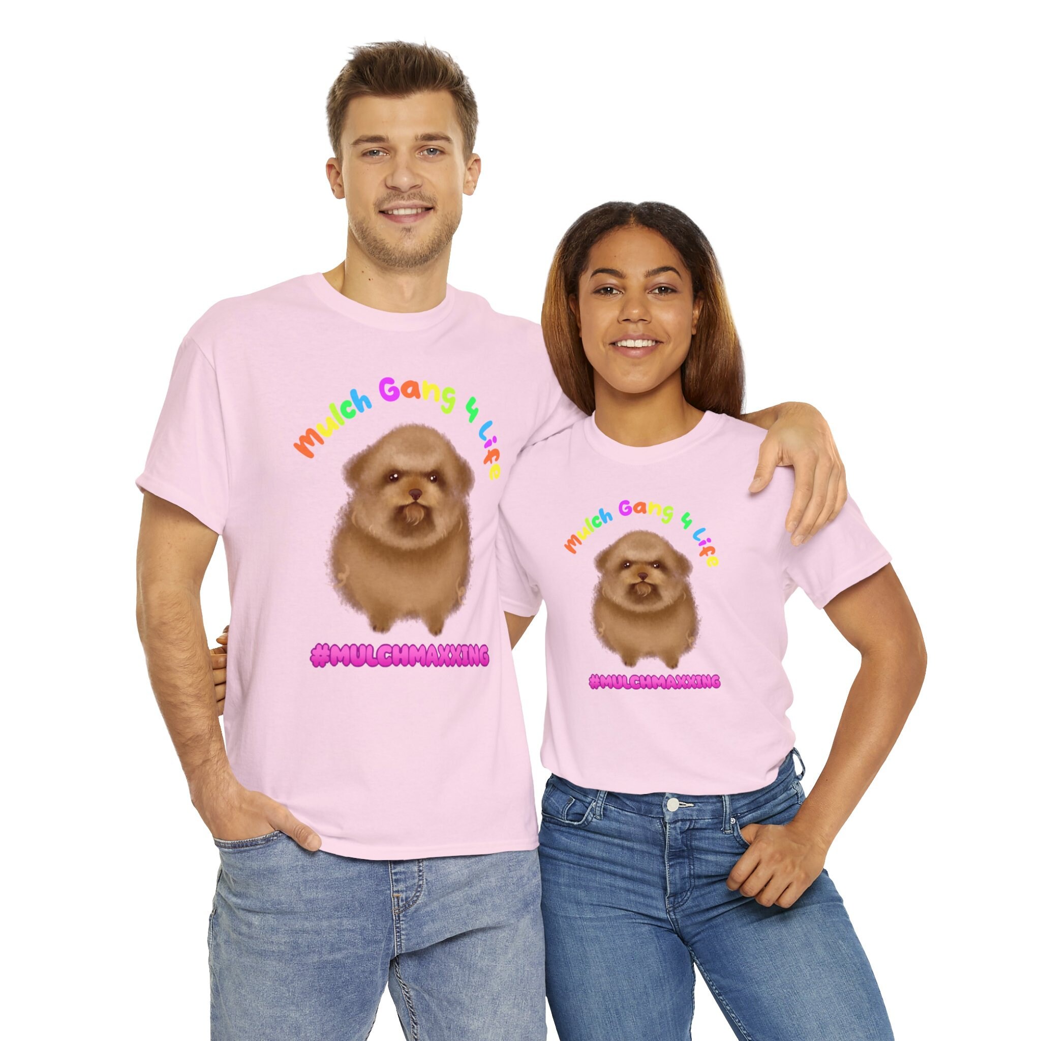 Mulch Gang for Life Mulchmaxxing Dog Tiktok Meme T-shirt - Etsy