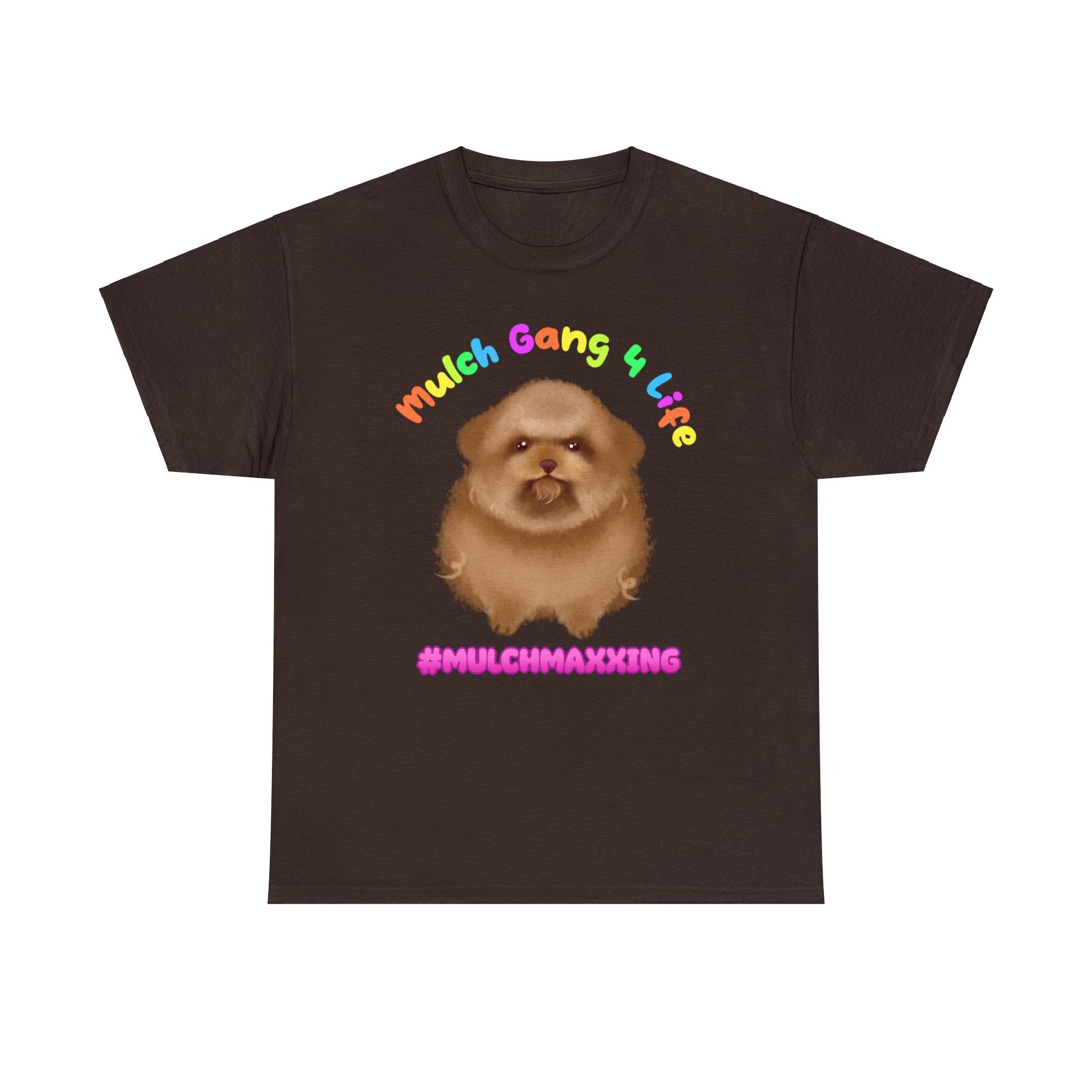 Mulch Gang for Life Mulchmaxxing Dog Tiktok Meme T-shirt - Etsy