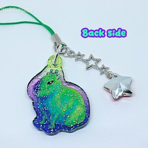 Alien Capybara Alienposting Meme Phone Charm Funny Alien Capybara ...